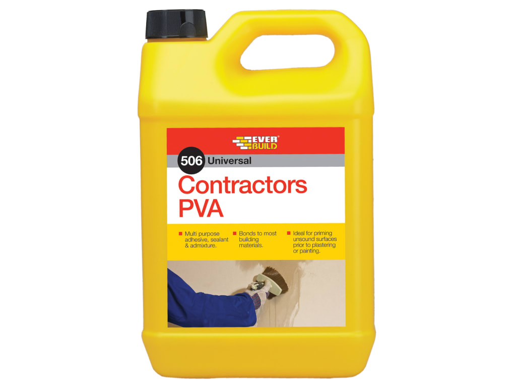 Everbuild Sika Contractor's PVA 5 litre 489453