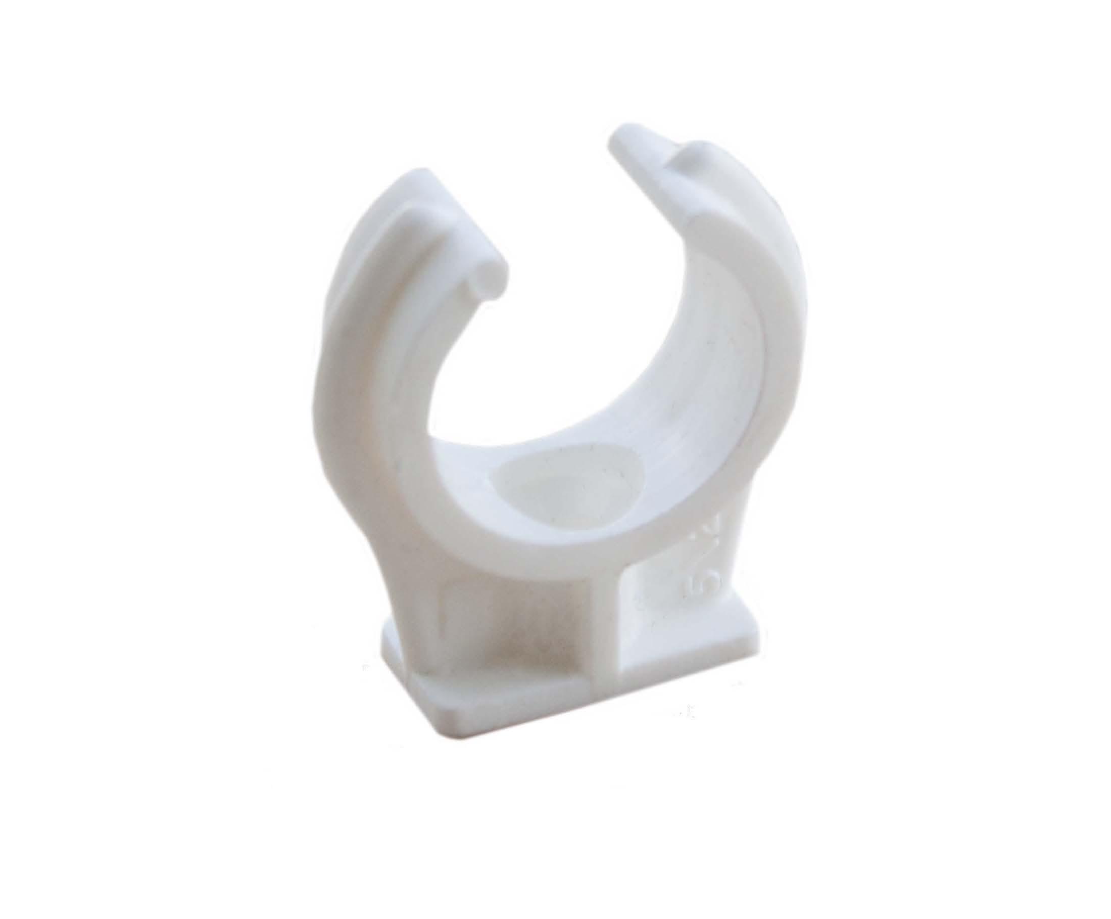 Oracstar Pipe Clips 15mm White 8pk PPS21