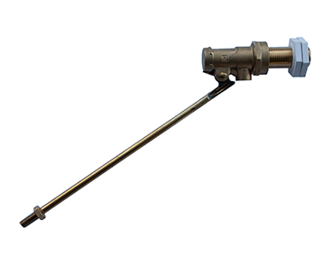 Torbeck Float Valve side Side Entry 1/2&" white 1pk PPS61