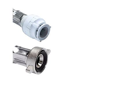 Polyfit Flexible Hose Tap Connector 15mm x 1/2&" x 300mm Chrome P